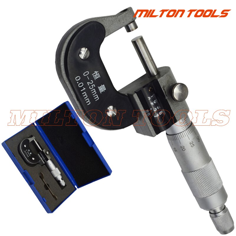 0-1"/0.001" 0-25mm / 0.01mm inch metric micrometer... – Grandado