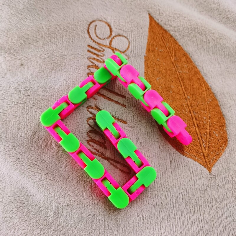 1Pcs Ketting Wacky Tracks Snap Klik Fidget Speelgo... – Vicedeal