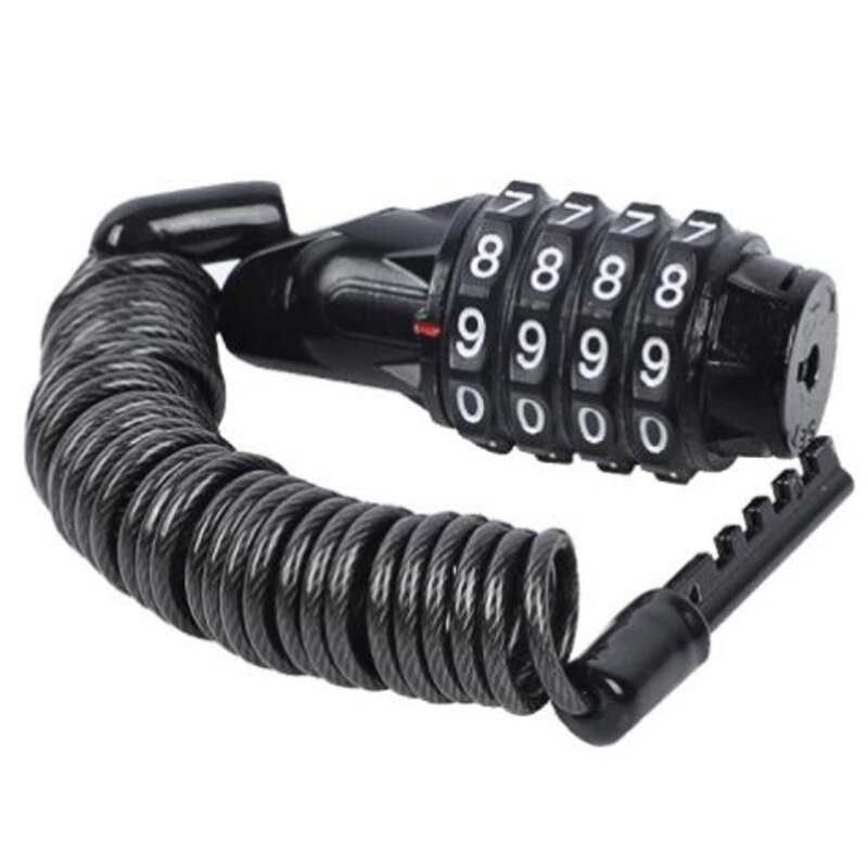 Mini antidiefstal helm slot 4- cijferig wachtwoord... – Vicedeal