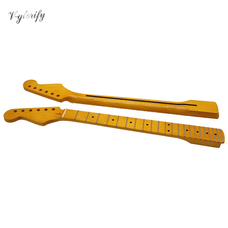 left hand ST full Canada maple guitar neck high gl... – Grandado