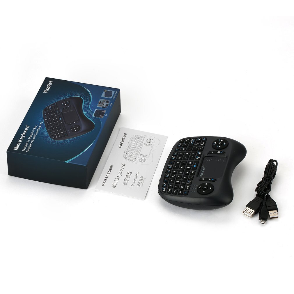 2.4GHz Mini Wireless QWERTY Keyboard with Backligh... – Grandado