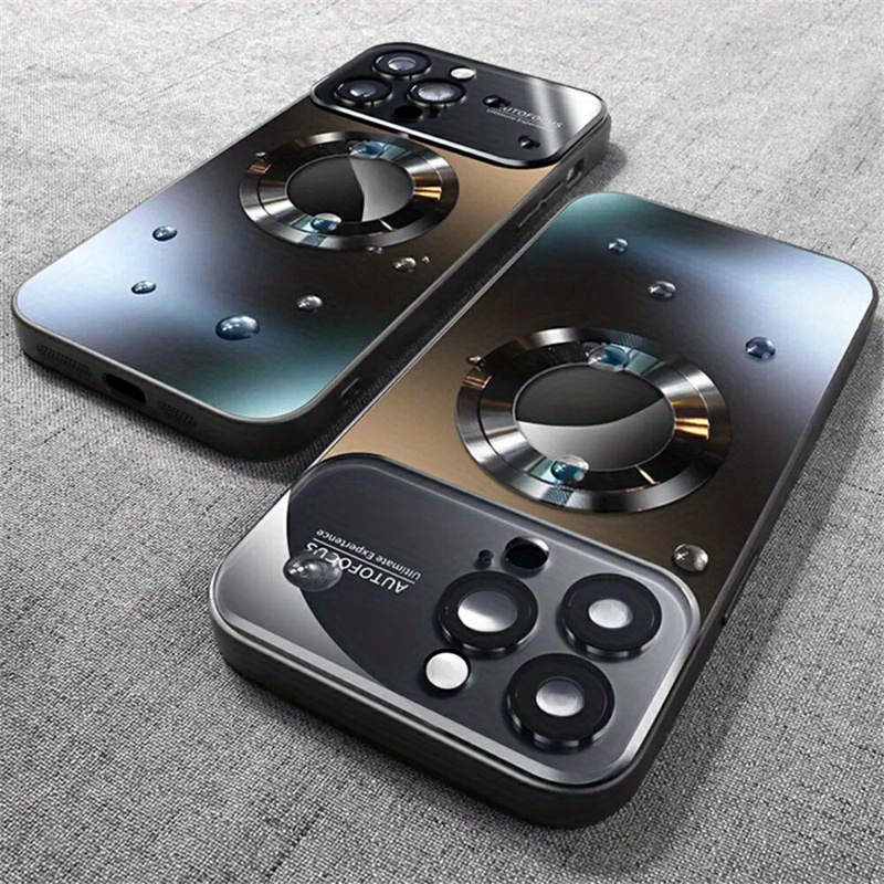 Titanium Legering Case Voor IPhone 15 Pro Max Tele... – Vicedeal