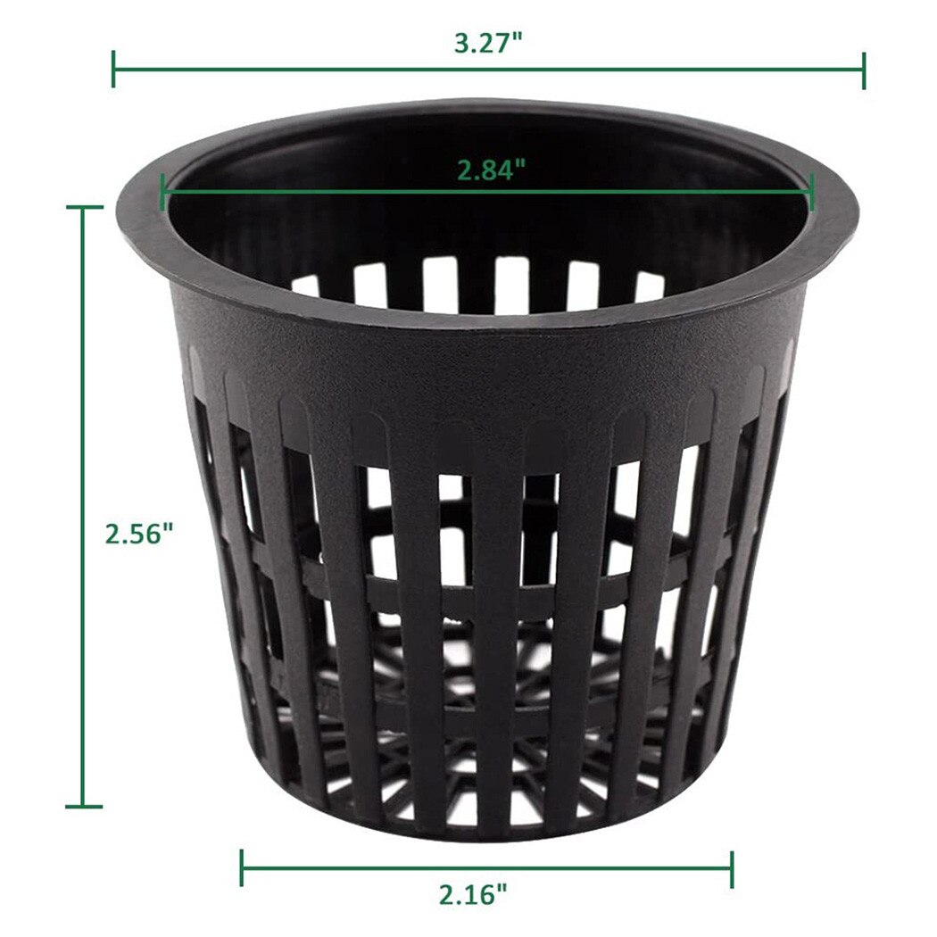 Accessory Planting Net Cups Black Container Elemen... – Grandado