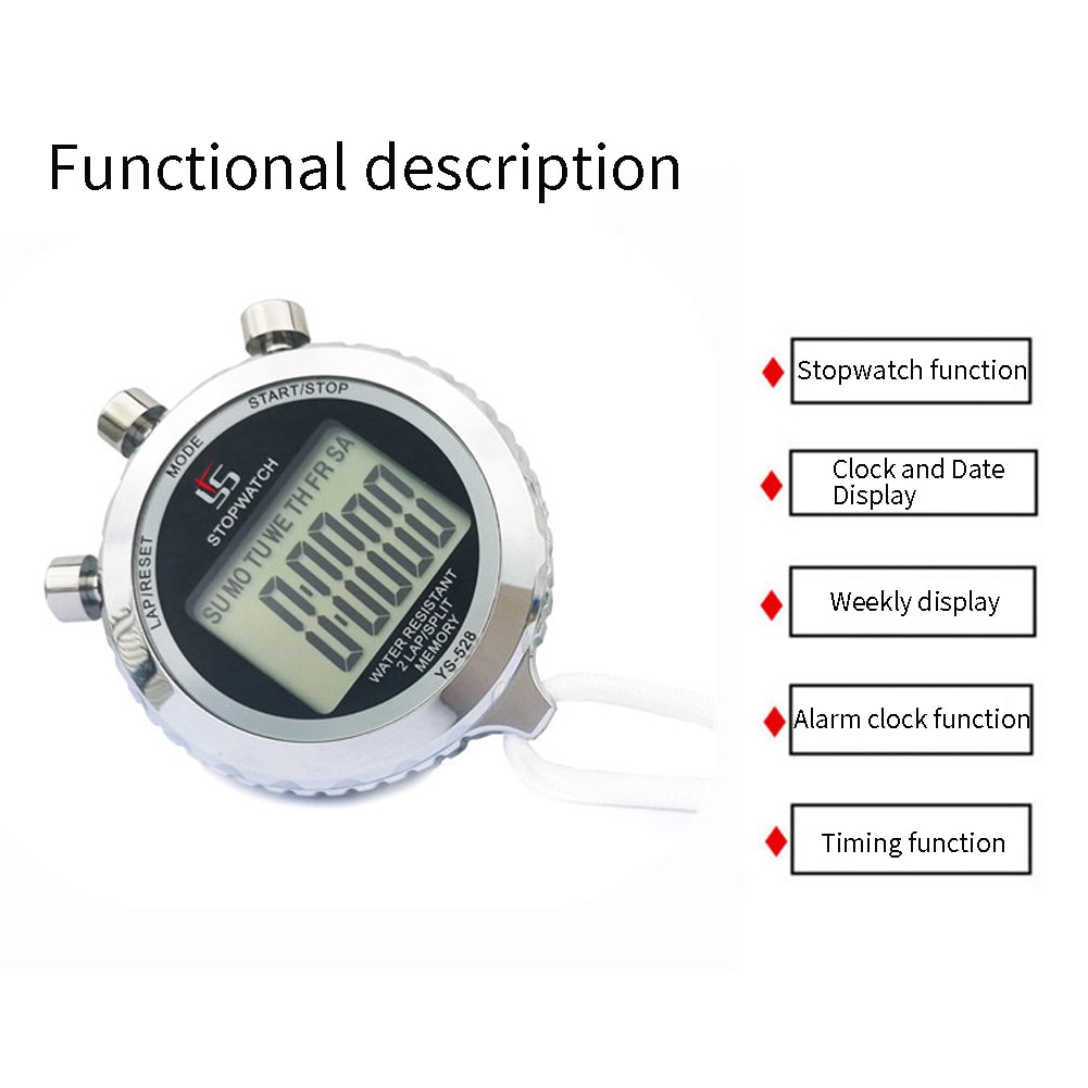 Large Display Mute Anti Slip With Strap Fitness Co... – Vicedeal