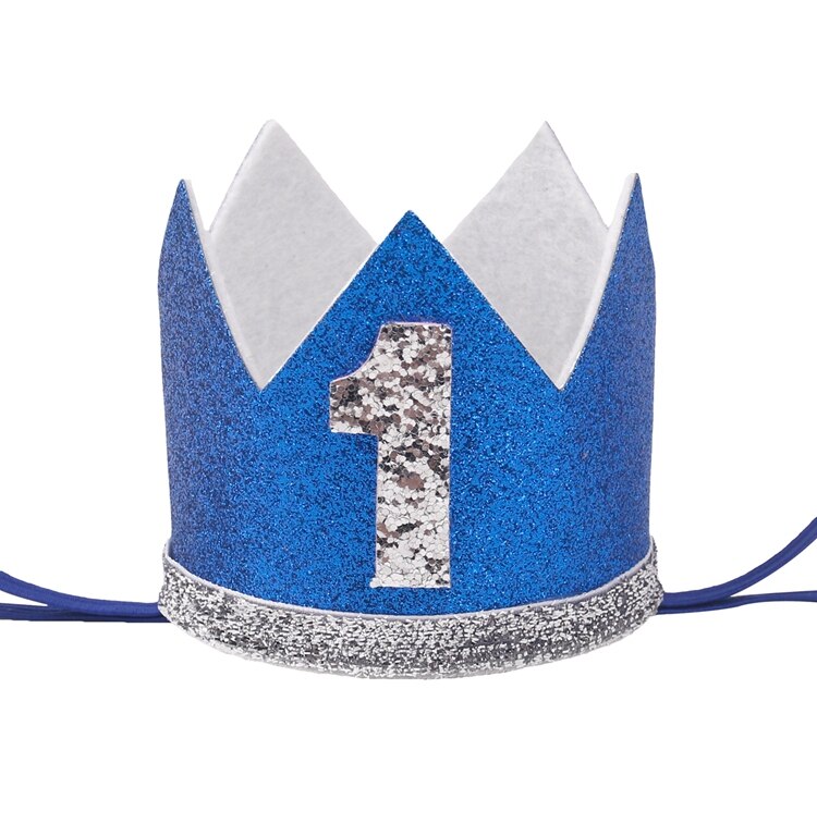 PATIMATE Birthday Crown Hats 1st 2nd 3rd Birthday ... – Grandado