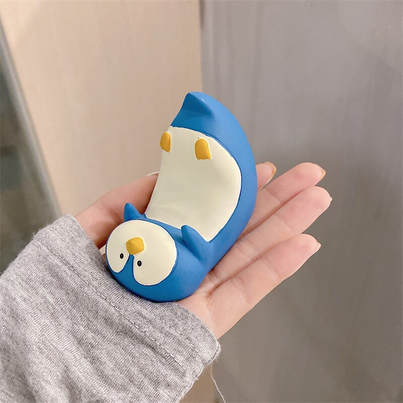 MINKYS Resin Penguin Dolphin Mobile Phone Holder D... – Vicedeal