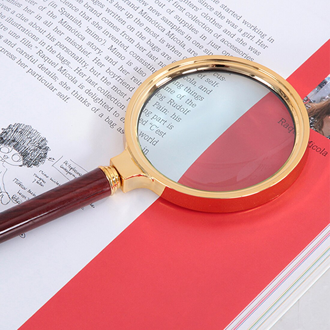 10x Foldable Handheld Magnifier Mini Pocket Micros... – Vicedeal