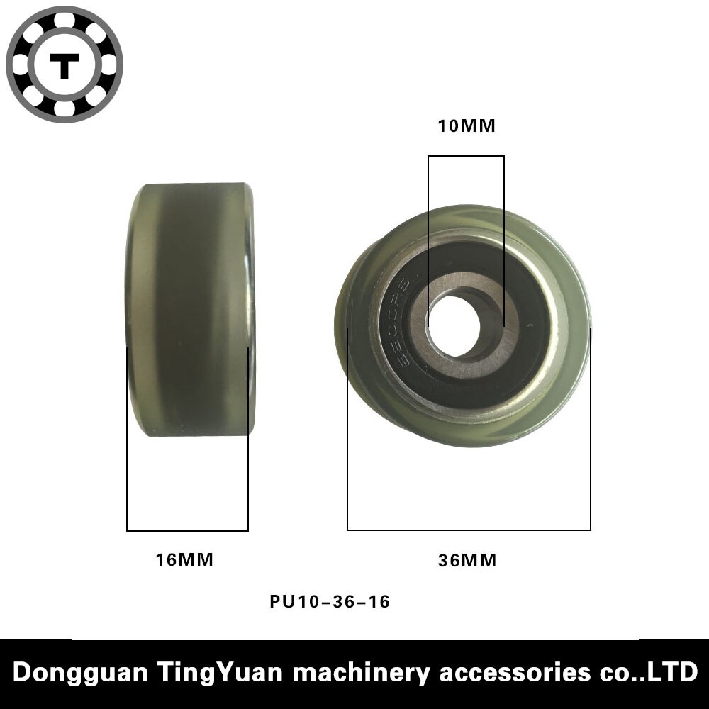 5PCS TPU 6200RS bearing roller wheel guide sliding... – Grandado
