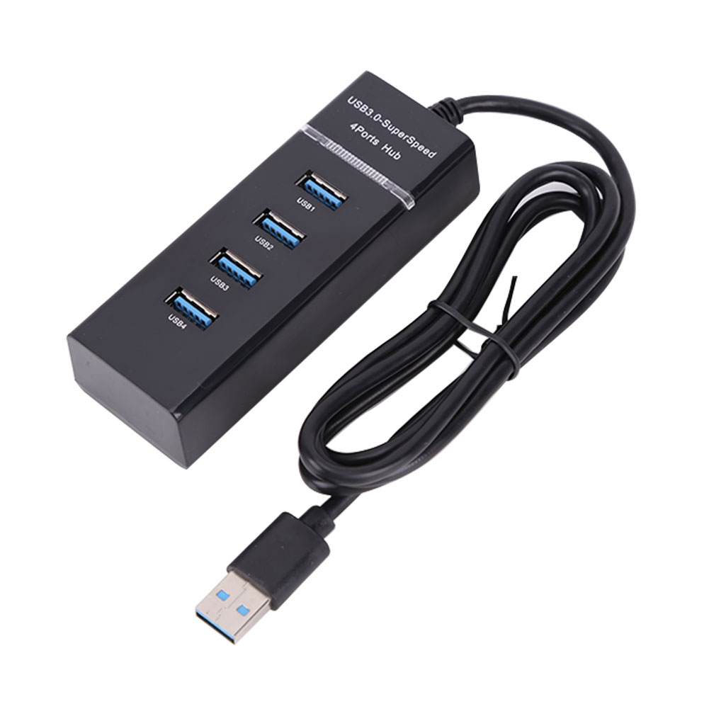 4-port USB Hub Transfer Rate 5Gbps USB3.0 High-spe... – Grandado