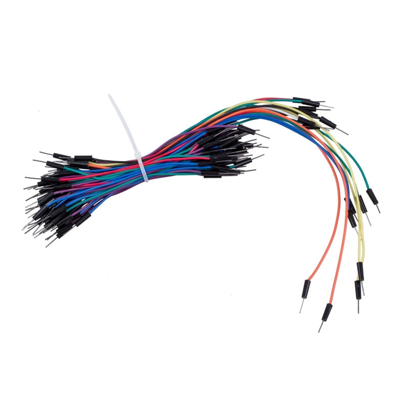 65 x Jumper Wires Asked Jumpers Breadboard – Vicedeal