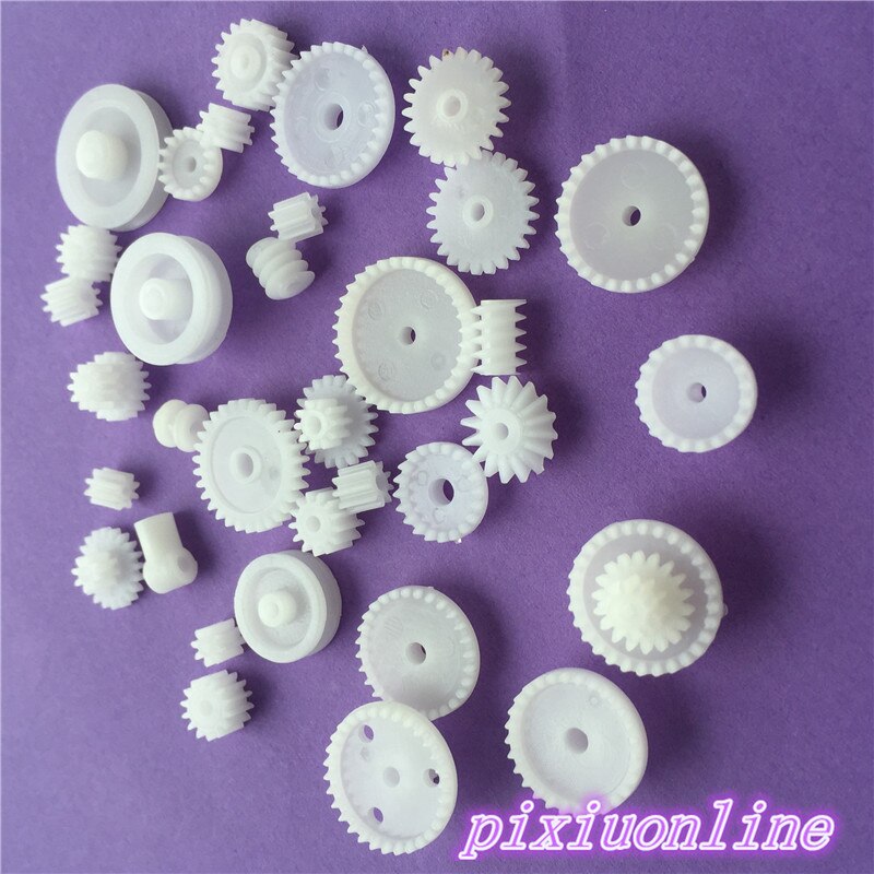 Set de engranajes DIY de plástico de 80 Uds K015Y,... – Grandado