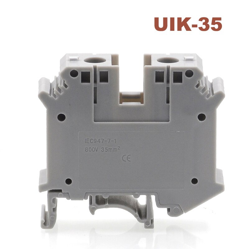 1Pcs Din Rail Universele Schroef Terminal Blokken ... – Vicedeal