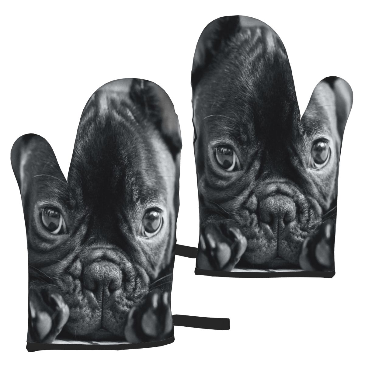 BBQ Gloves Mitt Heat Proof Resistant Protector Pug... – Grandado