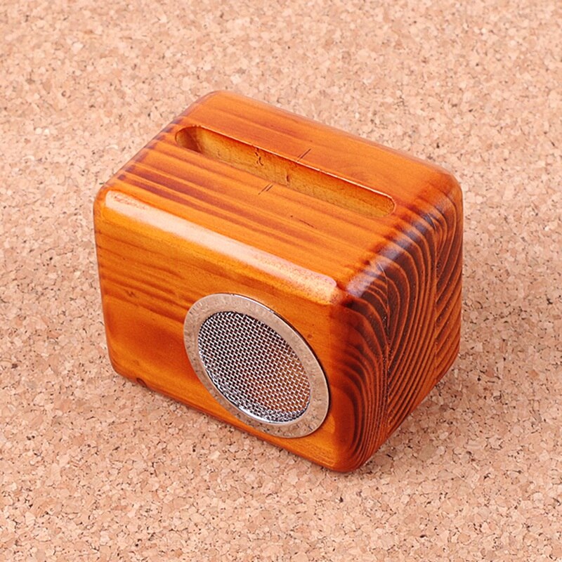 Phone Stand Sound Amplifier Carbonized Pine Phone ... – Grandado