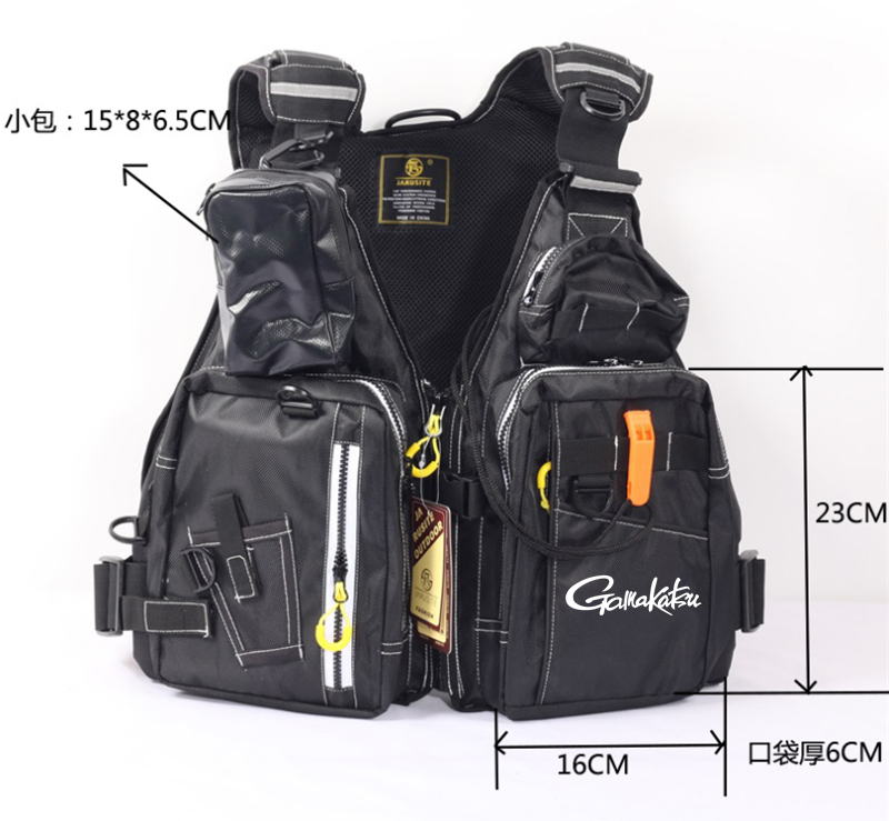 Gamakatsu Fishing Vests Life Jacket Buoyancy Suit ... – Grandado