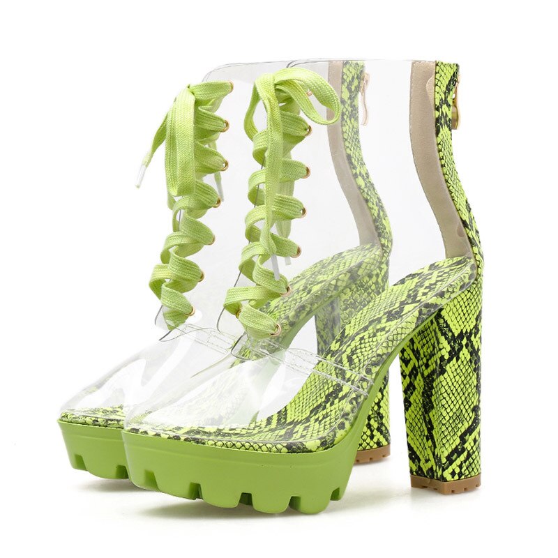 SHENGY Nightclub Spring Transparent Platform High ... – Vicedeal