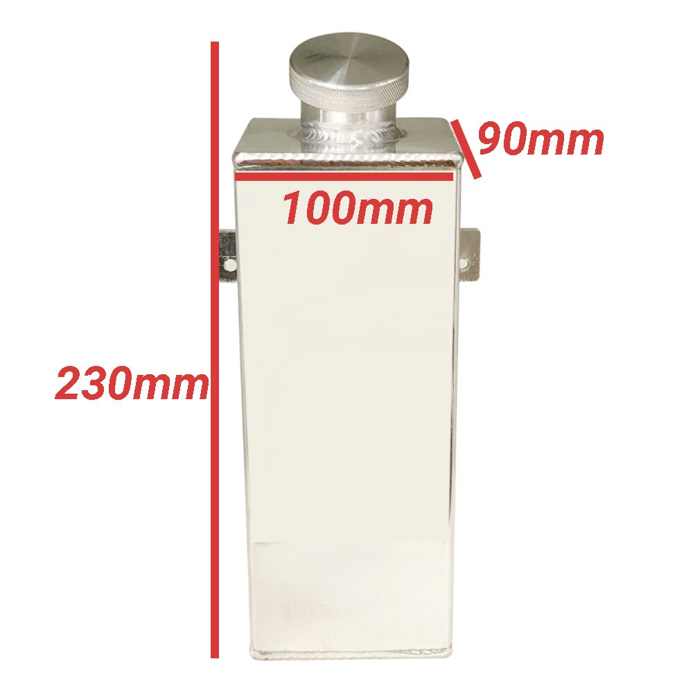 Universal 1.75 Litre ALLOY WATER TANK / Intercoole... – Grandado