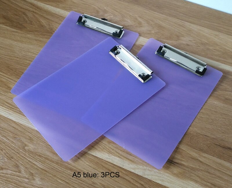 A4 A5 size PVC plastic filing clipboard memo pad f... – Grandado