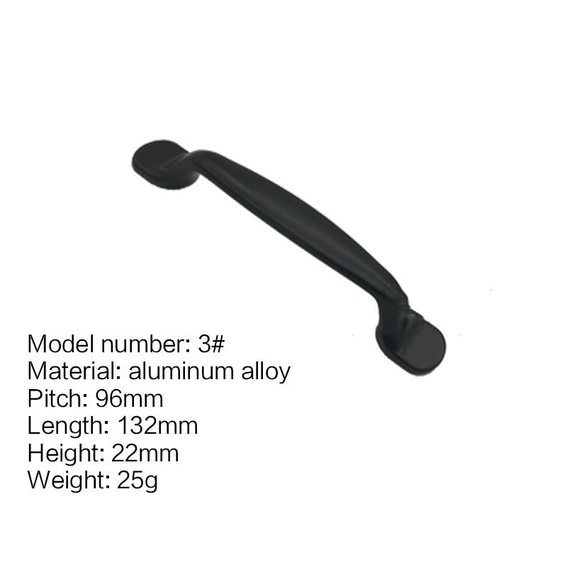 Kabinet Handles Massief Aluminium Legering Deurkno... – Grandado