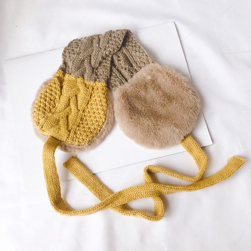 Winter Knitting Earmuffs for Kid Warm and Anti-Fre... – Vicedeal