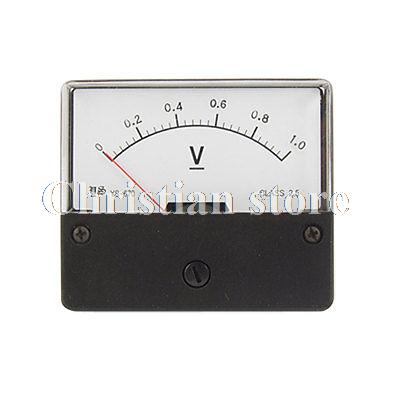 Fine Tuning Dial Panel Mounted Meter Voltmeter DC ... – Vicedeal