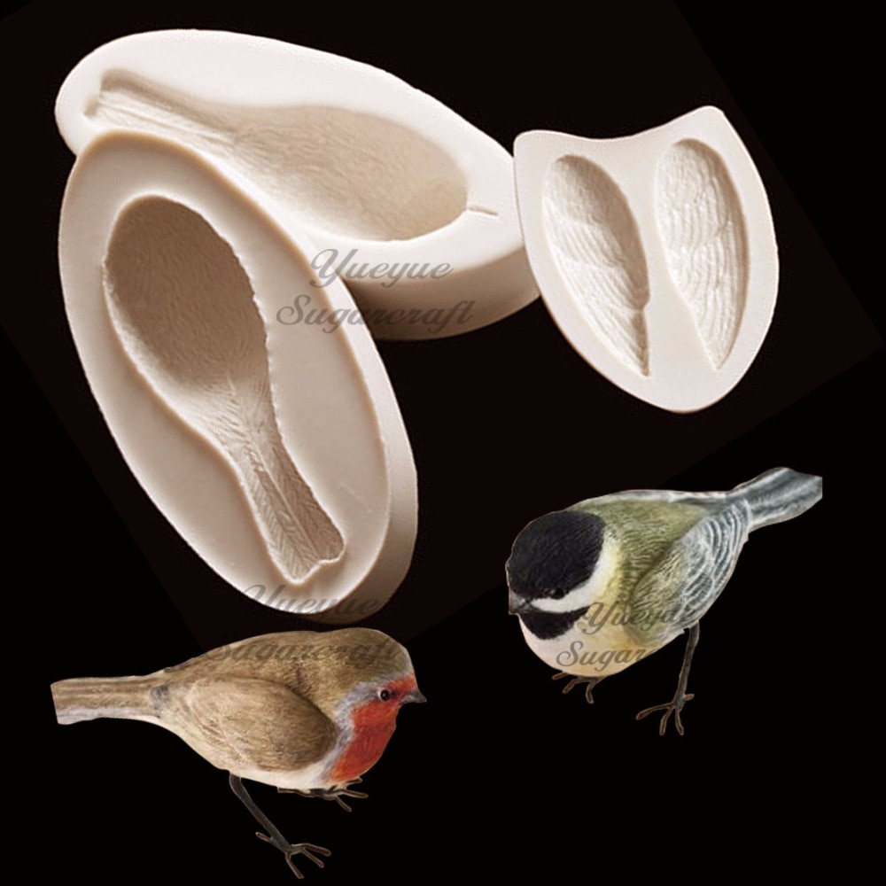 Yueyue Sugarcraft 3D Bird silicone mold fondant mo... – Vicedeal