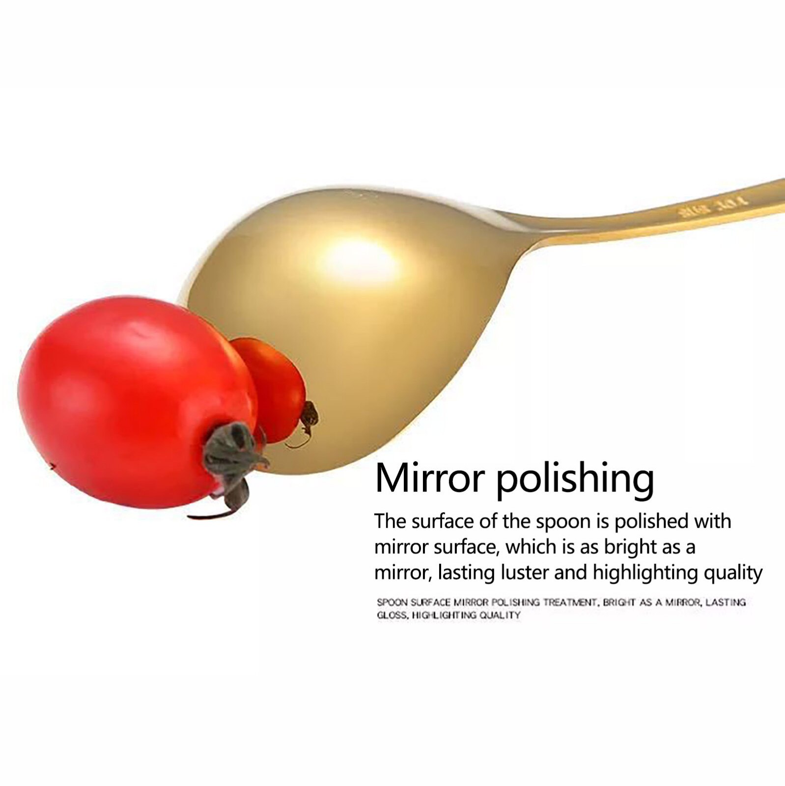 Spoon Multiple Colors Stainless Steel Sauce Multi-... – Grandado