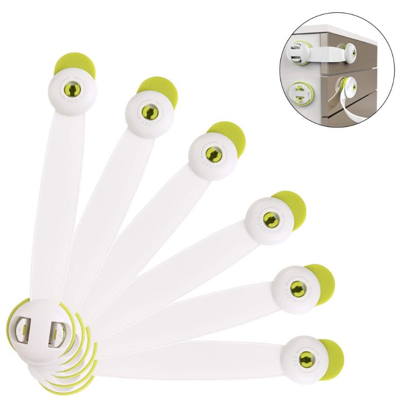 6 Pcs Kind Veiligheid Kast Sloten-Sterke Lijm Slot... – Grandado
