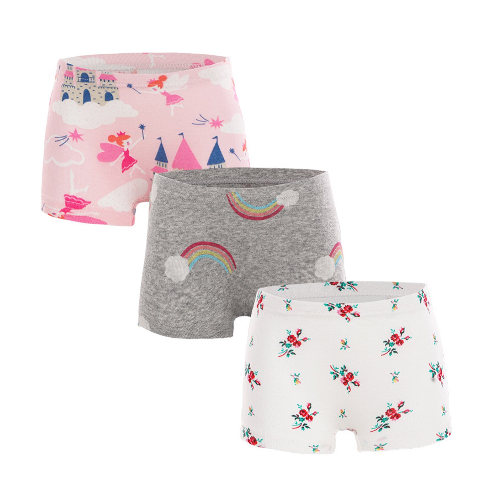 3 Pcs Pure Cotton Children Underwear Girls Panties... – Vicedeal