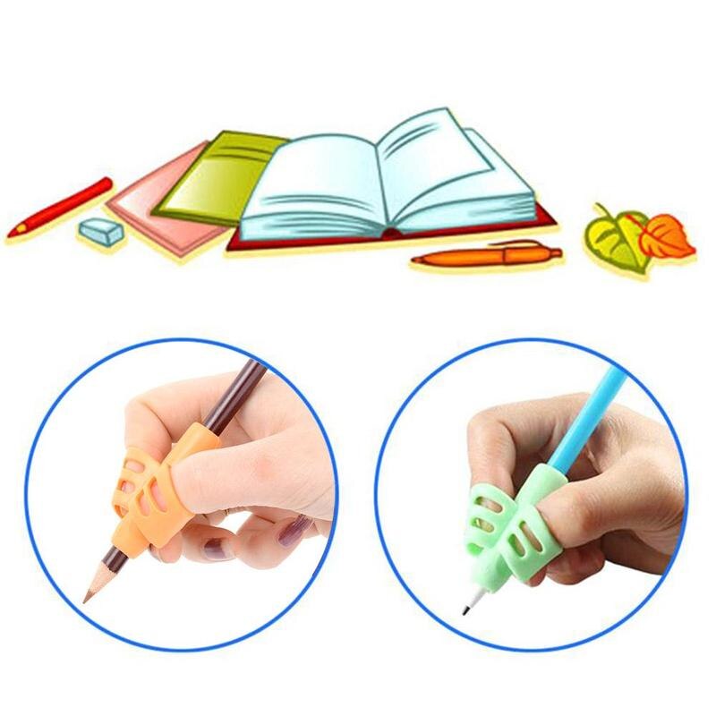 3pc/set School Supplies Pencil Holder Tools Silico... – Grandado