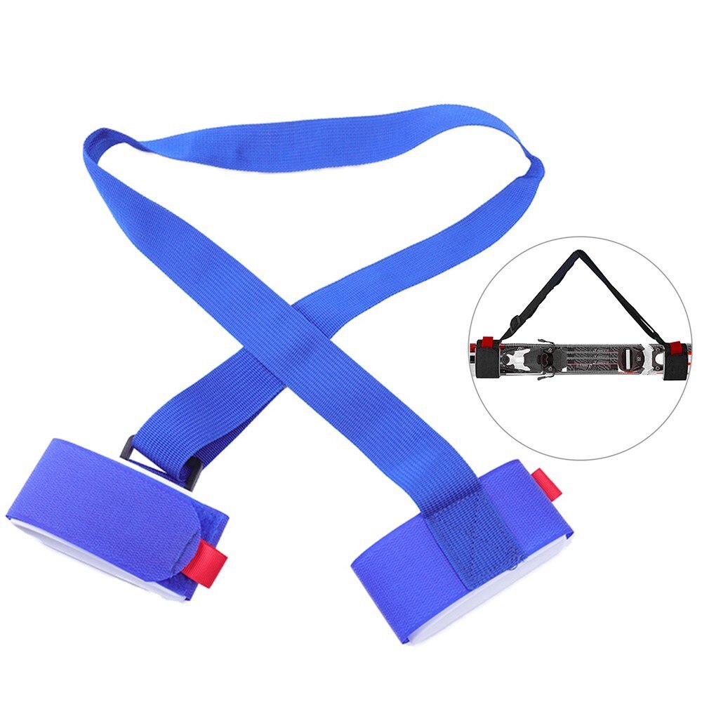 1.2M Ski Carrier Straps Handle Adjustable Snowboar... – Vicedeal