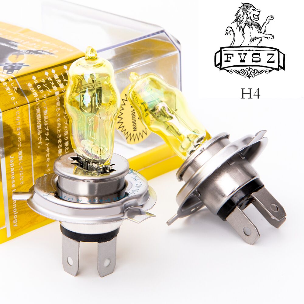 2 Stuks Auto Super Heldere Halogeenlampen H4 12V 1... – Grandado