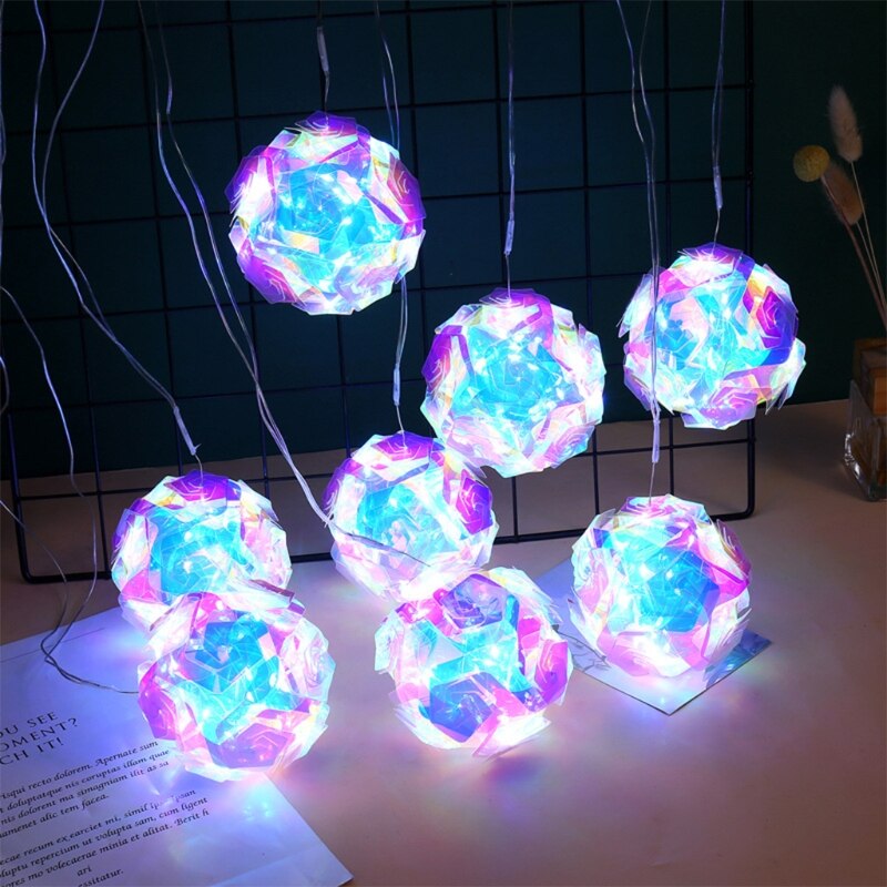 8 LED Globe Ball String Lights Indoor Outdoor Fair... – Grandado