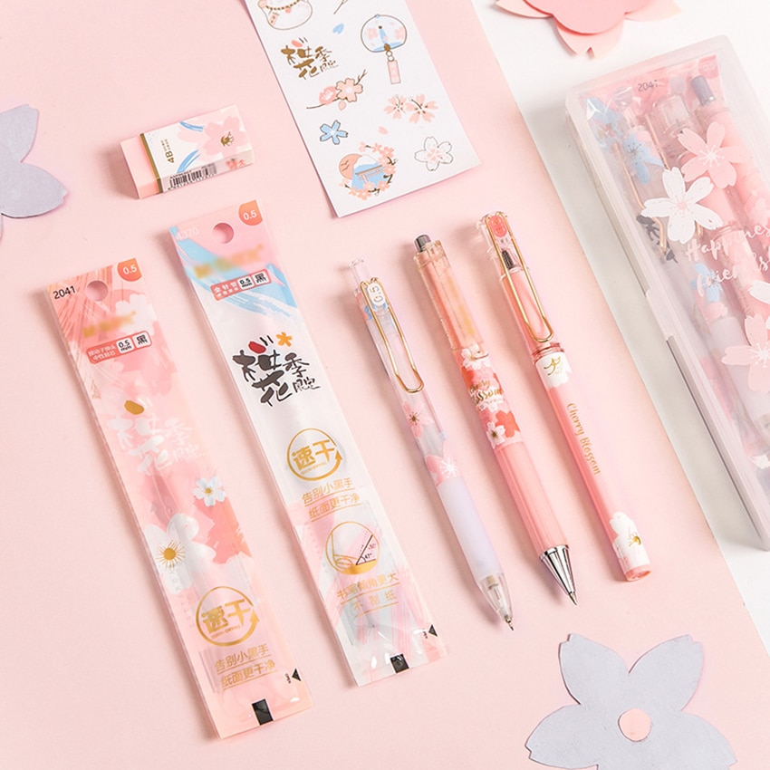 1 set Cute Stationery Set Include PP Box,Gel Pen,P... – Grandado