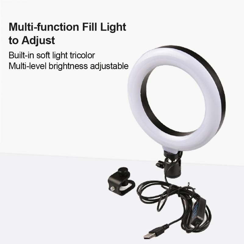 Ring Shape Photography Lighting 6 Inch 3 Colors Ad... – Grandado