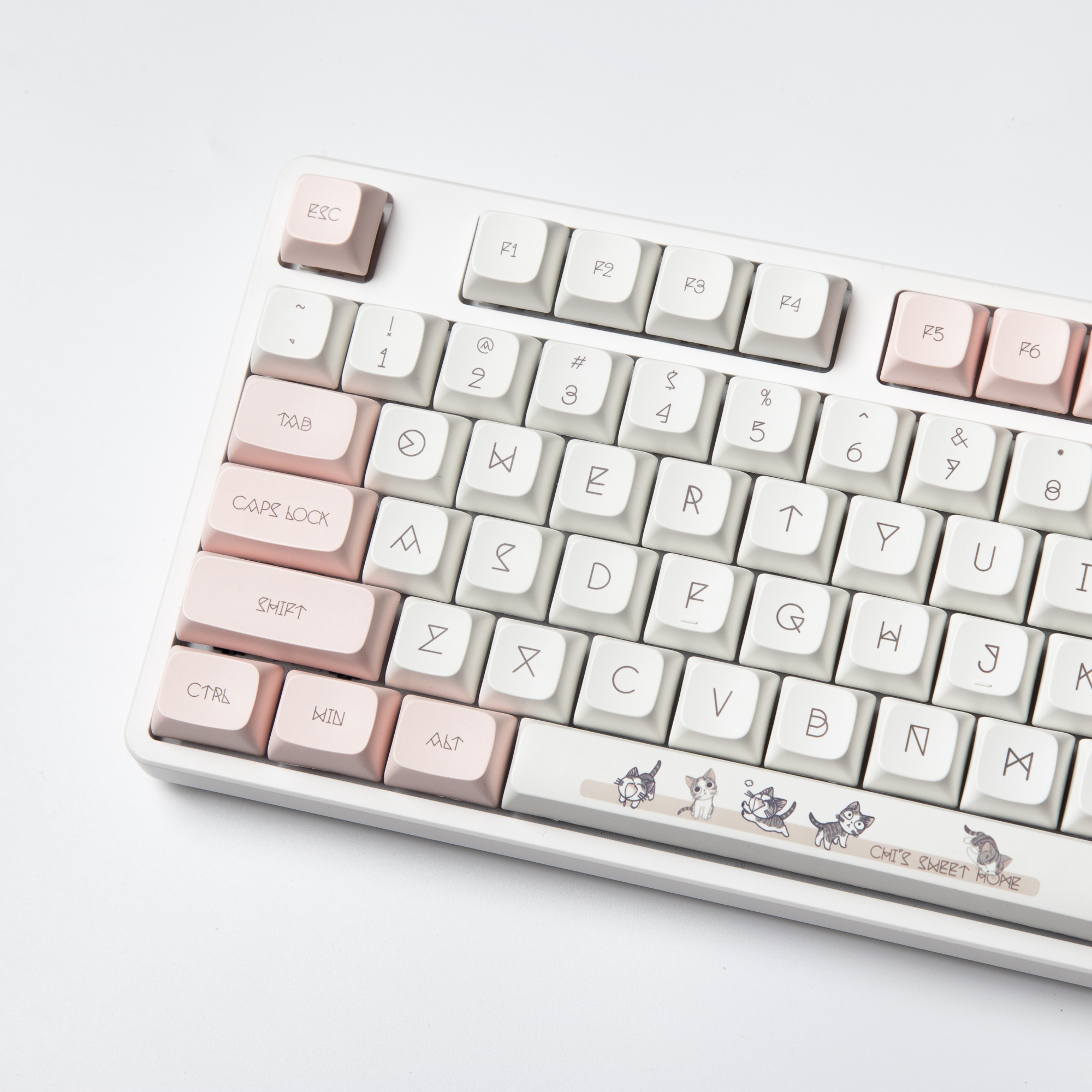 Xda keycaps 137 keys pbt dye sub keycaps söpö miao... – Grandado