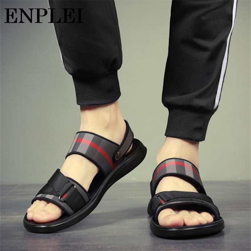 Enplei Summer Slides Men Non-slip Shoes Unisex Bat... – Grandado