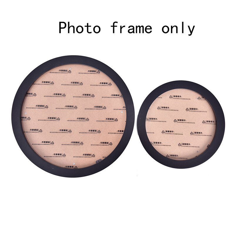 Round Photo Frame DIY Wooden Photo Frames Wall Mou... – Vicedeal