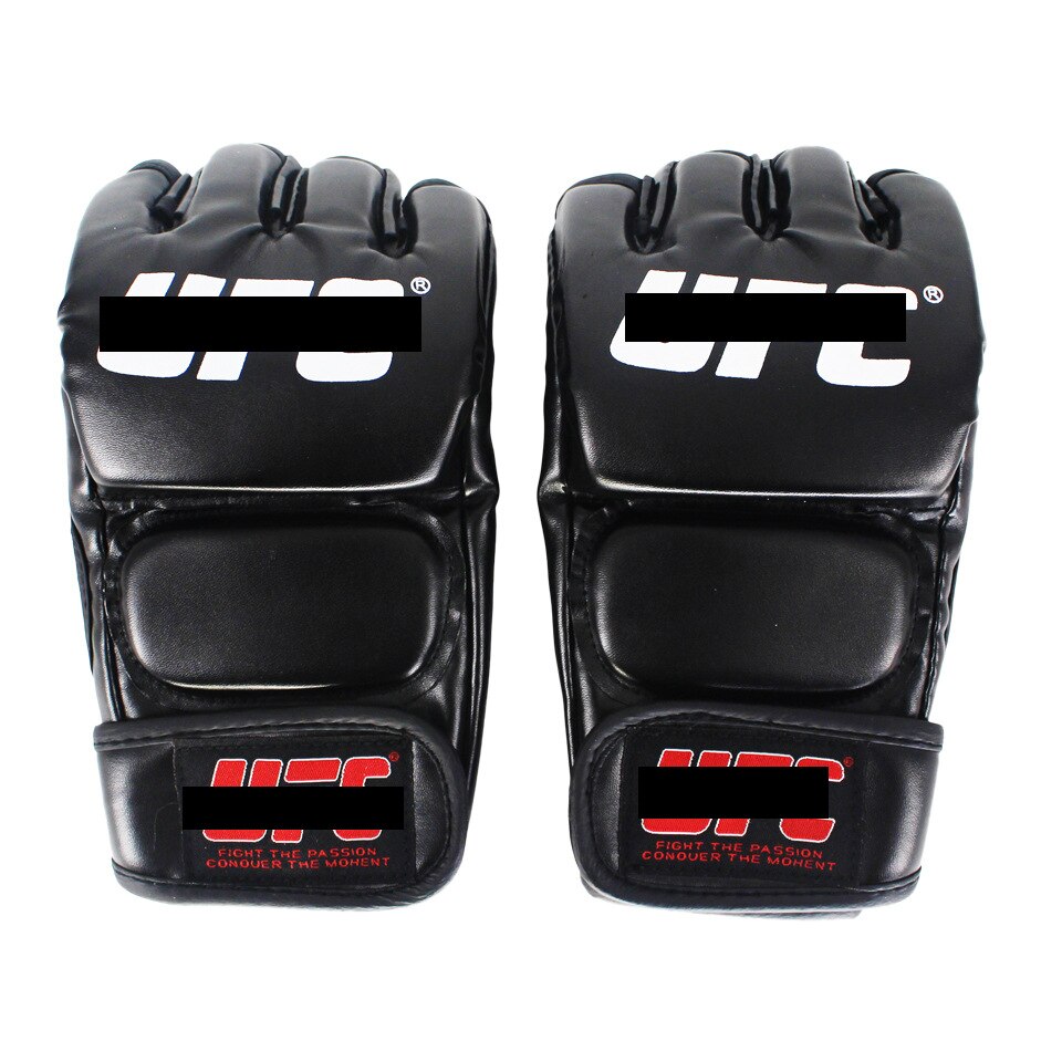 Adult Taekwondo Sanda MMA fighting boxing half-fin... – Grandado