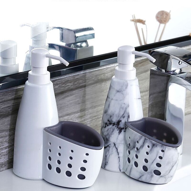 2 In-1 Dispenser Storage Box Liquid Detergent Spon... – Grandado