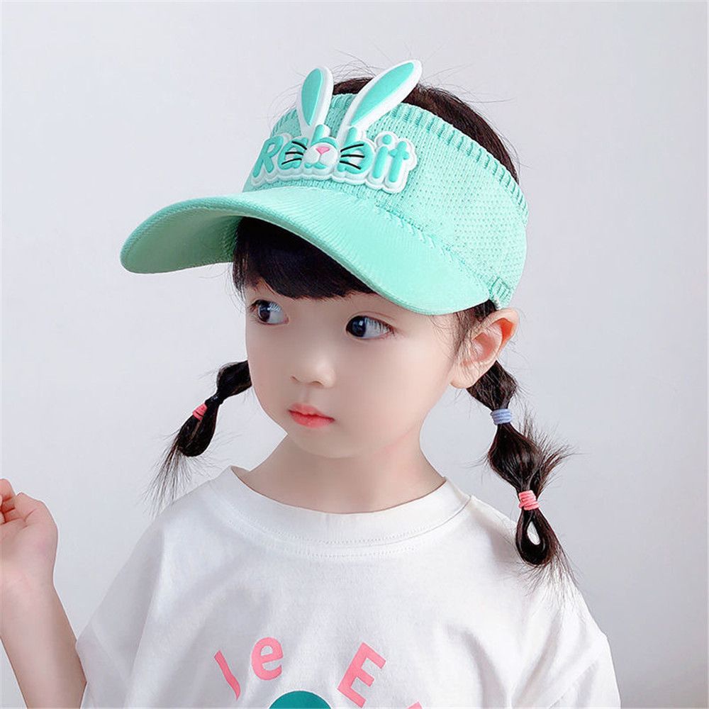 Cute Rabbit Kids Sun Visor Hat Children Sports Bea... – Vicedeal