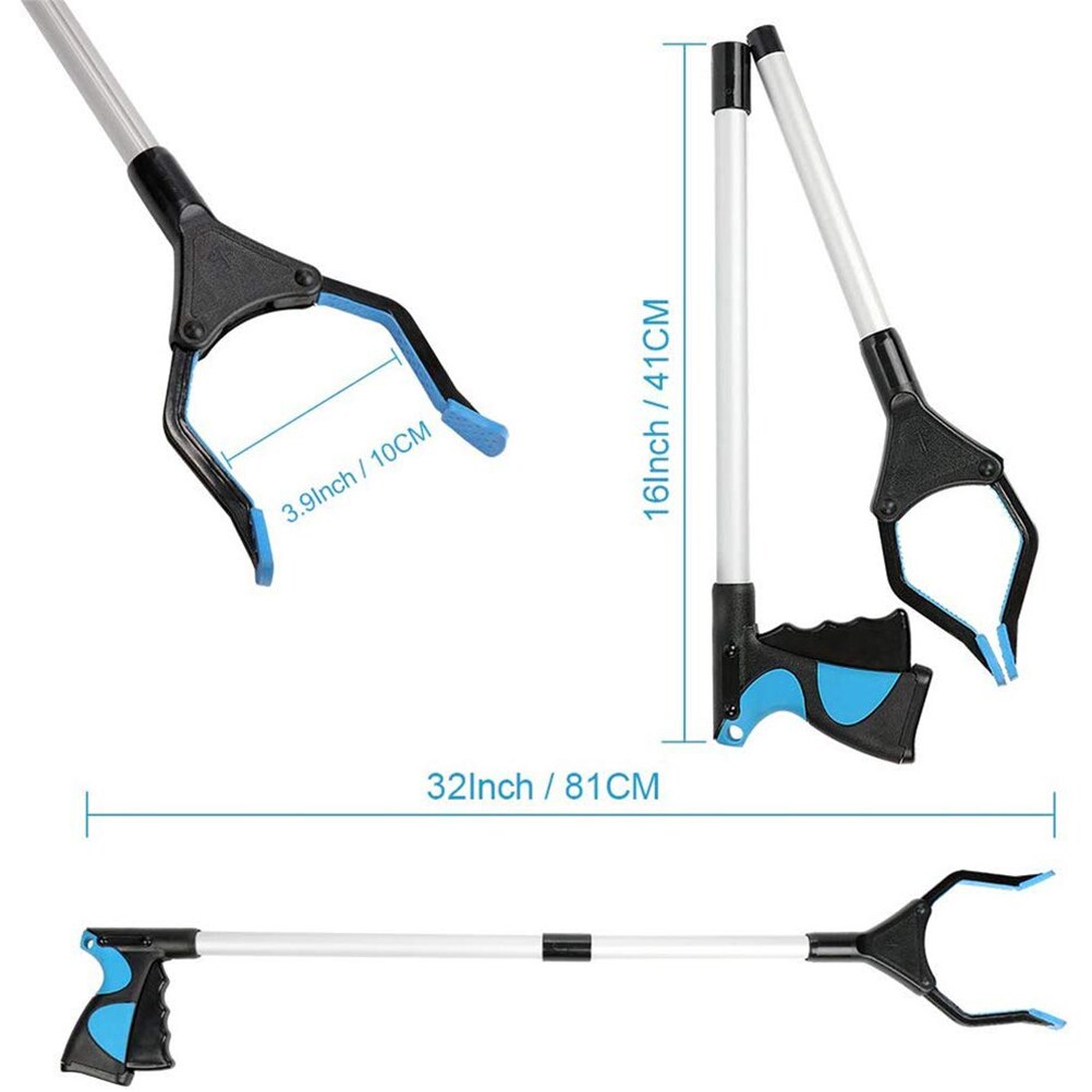 Pinza extensora plegable para recoger basura, herr... – Grandado