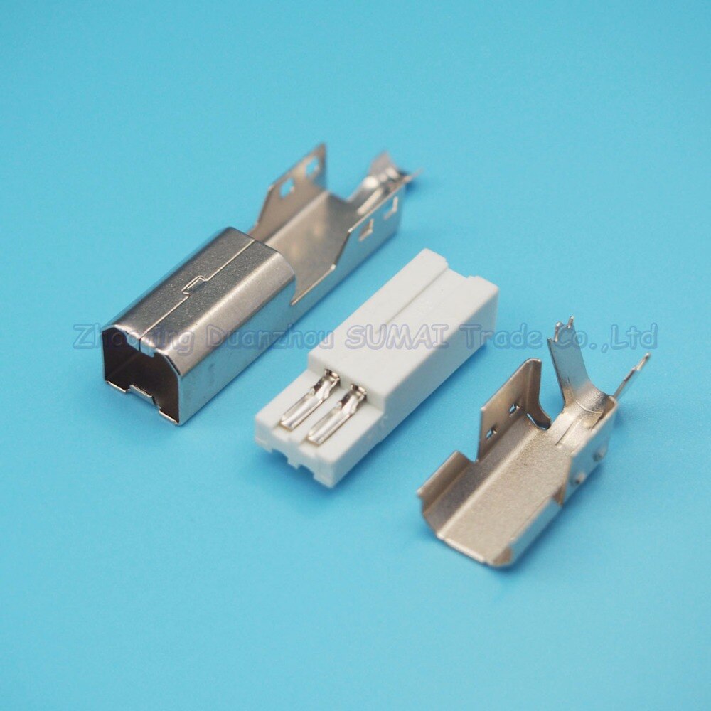 10sets 3 in 1 USB-B-type male plug square mouth pr... – Grandado