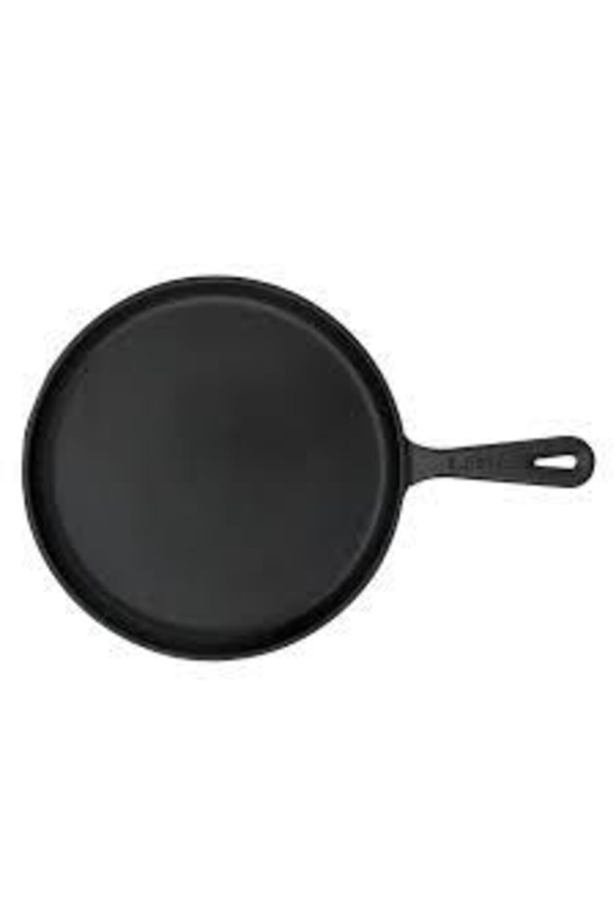 Cast Iron Crepe Pizza Pancake Pan Round Metal Hand... – Grandado