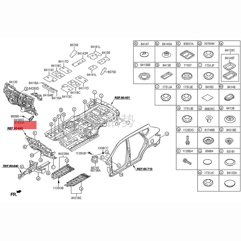 Car left upper cover -hyu nda isa nta fe front wal... – Grandado