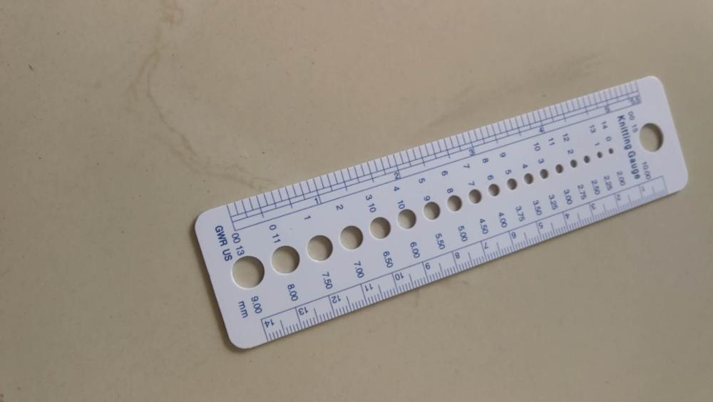 50pcs Plastic Straight Needle Gauge Patchwork Rule... – Grandado