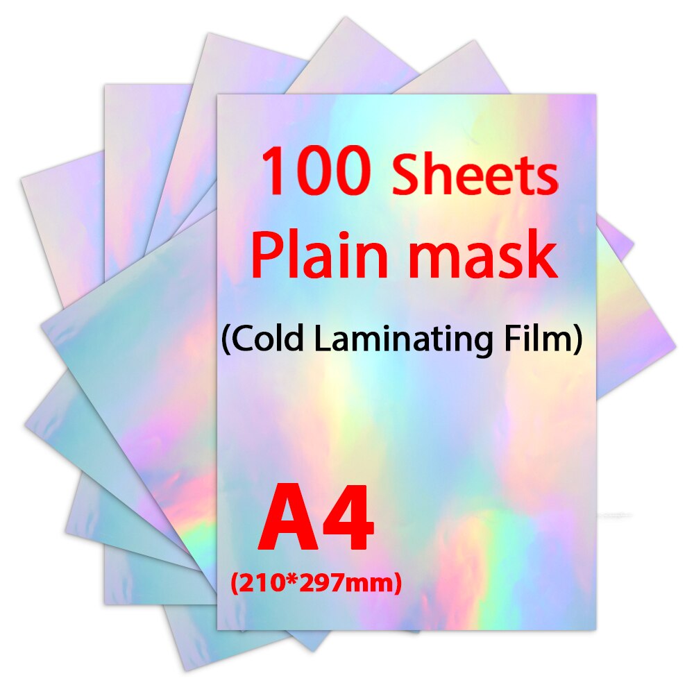 100 Sheets Self Transparent Foil Adhesive Tape Bro... – Grandado