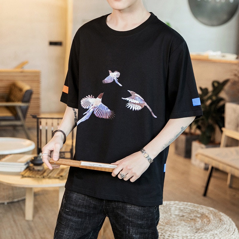 Heren Zomer Bodybuilding Katoen Korte Mouw T-shirt... – Grandado