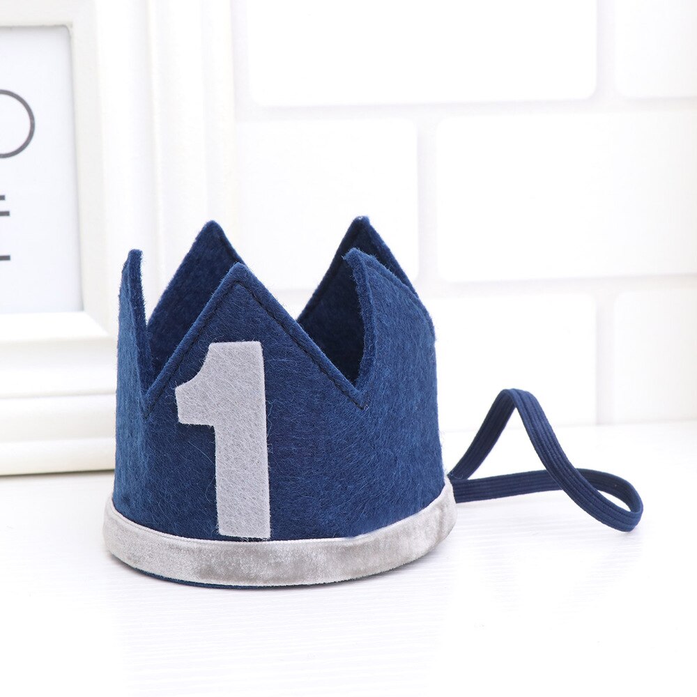 Adorable Baby Birthday Hats Kids Party Hats Crown ... – Grandado