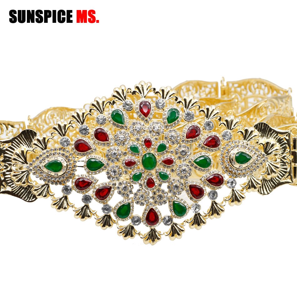 SUNSPICE-MS Moroccan Chic Caftan Wedding Metal Bel... – Vicedeal